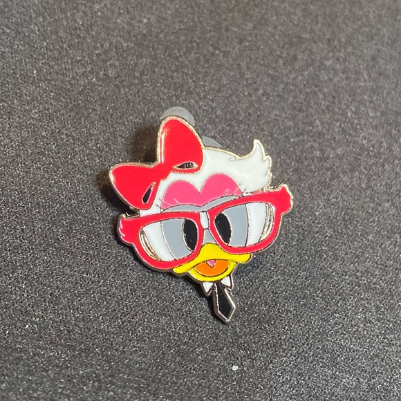 Disney | Other | Disney Pin 5 For 5 Or 5 Each Daisy Duck Nerd Pin With ...